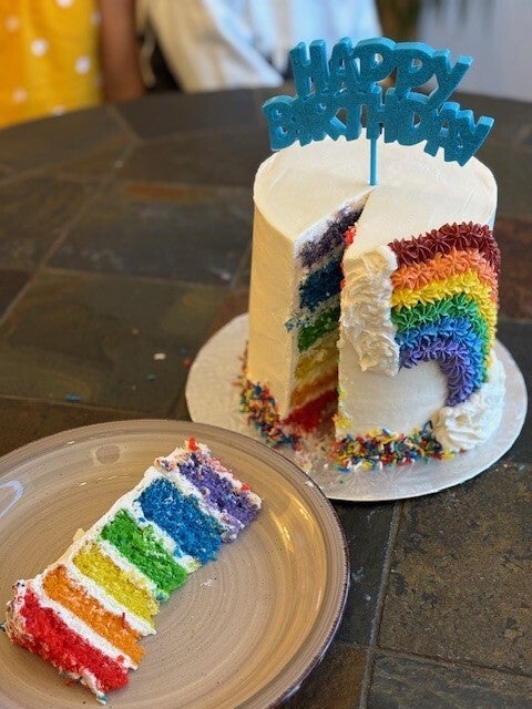 Over the Rainbow Cake | Farmer John's Local Market & Kitchen Ltd.
